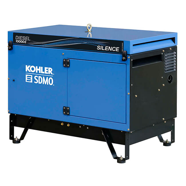 SDMO 10000E SILENCE Diesel Generator with APM202 & AVR