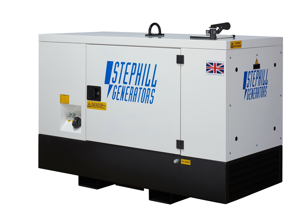 SSDK16M - 16kVA Super Silent Stephill Generator - Generator Warehouse
