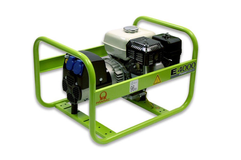 Pramac E4000 Petrol Generator UK | 3.4kVA Dual Voltage