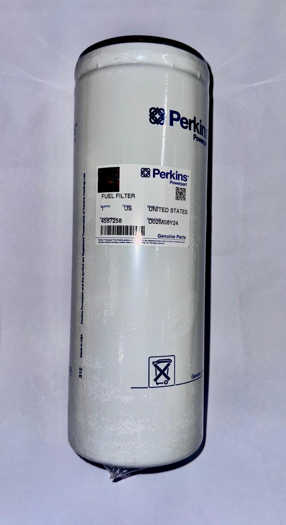 Perkins Fuel Filter 4587258 - Generator Warehouse